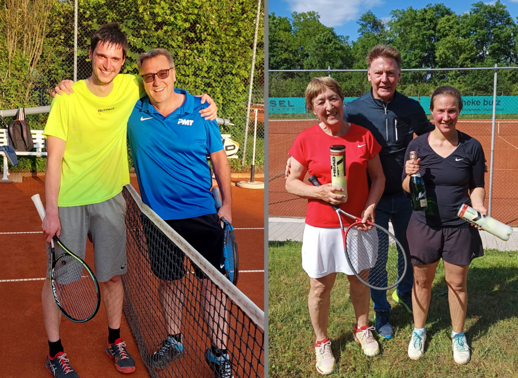 Hannah Hensler und Dirk Jessen sind Vereinmeister im Einzel ...